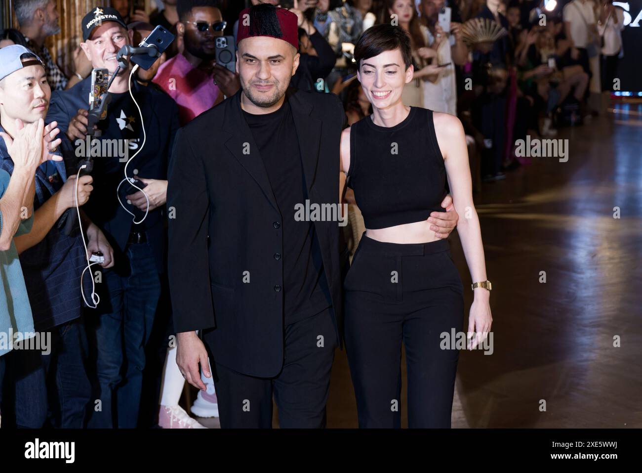 Paris, France. 25th June, 2024. Sama fashion show during the AEFW ...