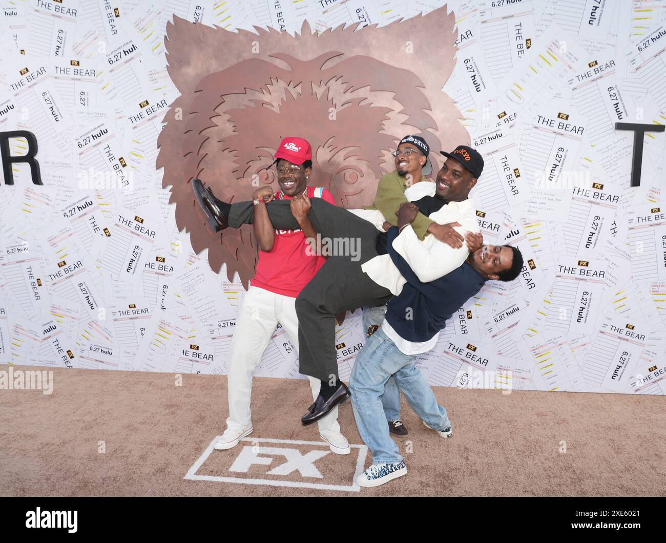 (L-R) Tyler The Creator, Travis Bennett, Lionel Boyce, and Jasper ...