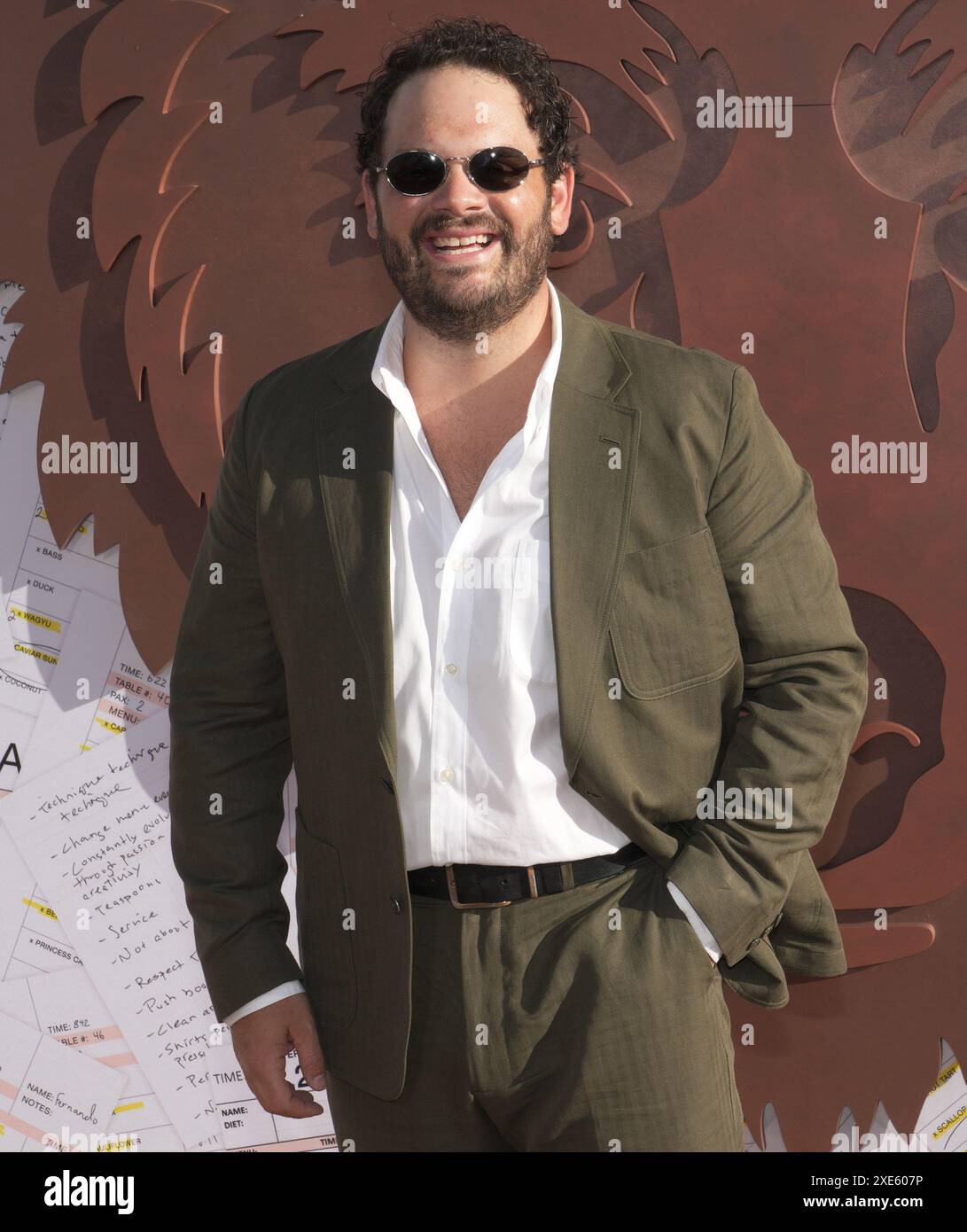 Ricky Staffieri arrives at the FX's THE BEAR Season 3 Los Angeles ...