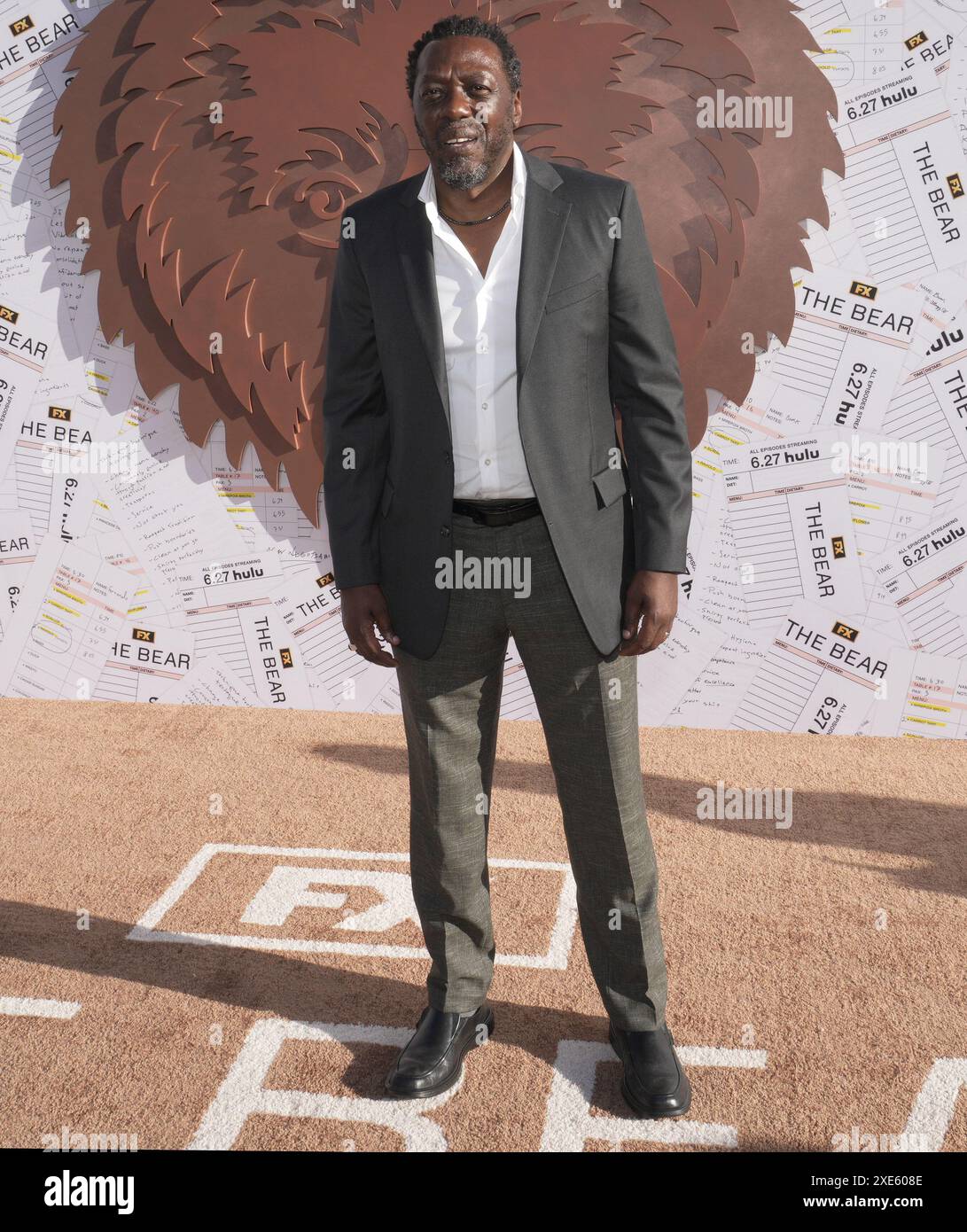Edwin Lee Gibson arrives at the FX's THE BEAR Season 3 Los Angeles ...