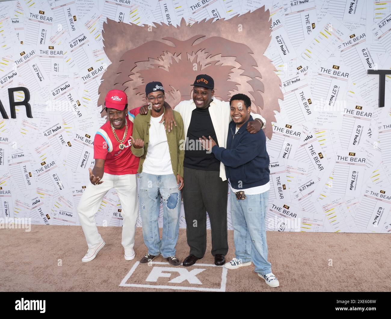 (L-R) Tyler The Creator, Travis Bennett, Lionel Boyce, and Jasper ...