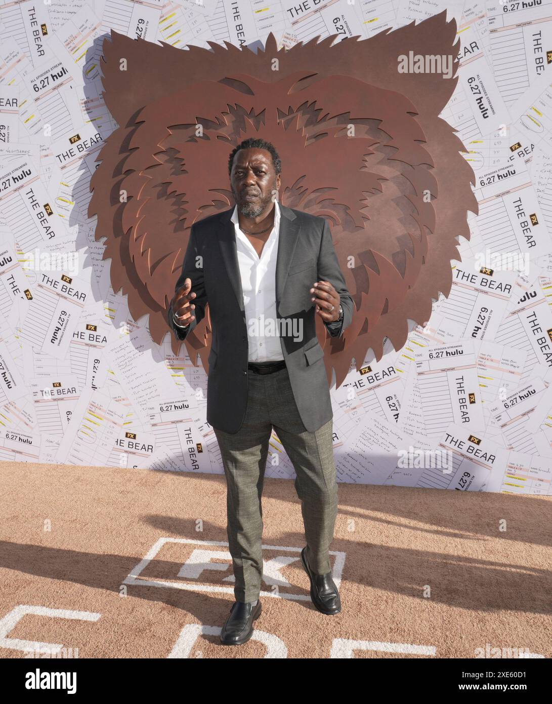 Edwin Lee Gibson arrives at the FX's THE BEAR Season 3 Los Angeles ...