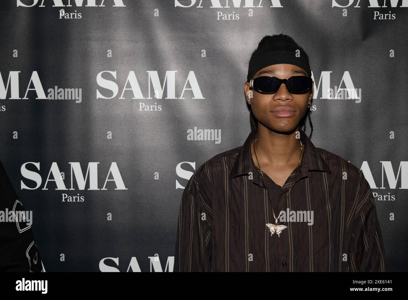 Paris, France. 25th June, 2024. Wesley Burgo attends the Sama fashion ...