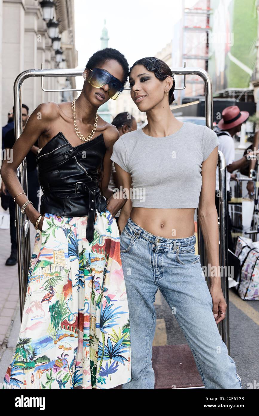 Paris, France. 25th June, 2024. Sama fashion show during the AEFW ...