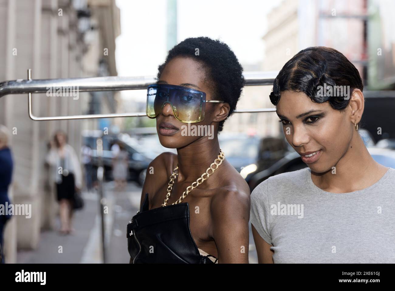 Paris, France. 25th June, 2024. Sama fashion show during the AEFW ...
