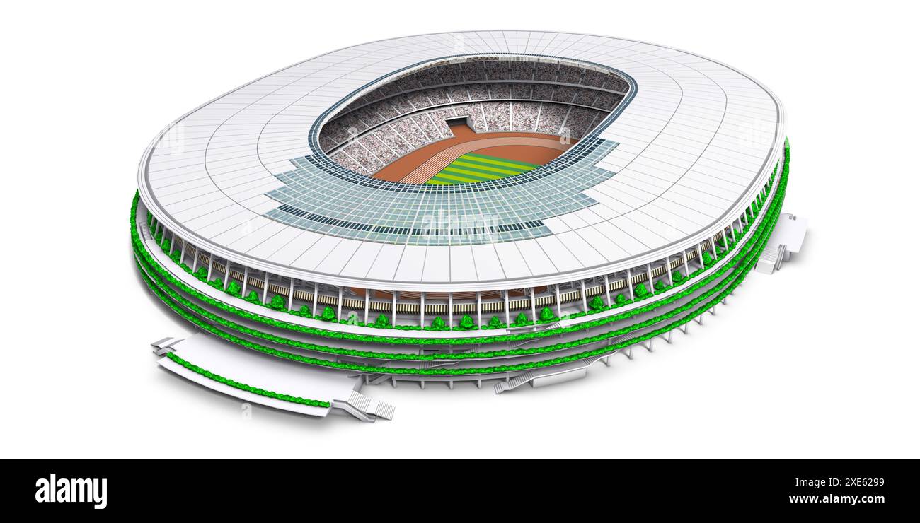 Olympics outdoor stadium Cut Out Stock Images & Pictures - Alamy
