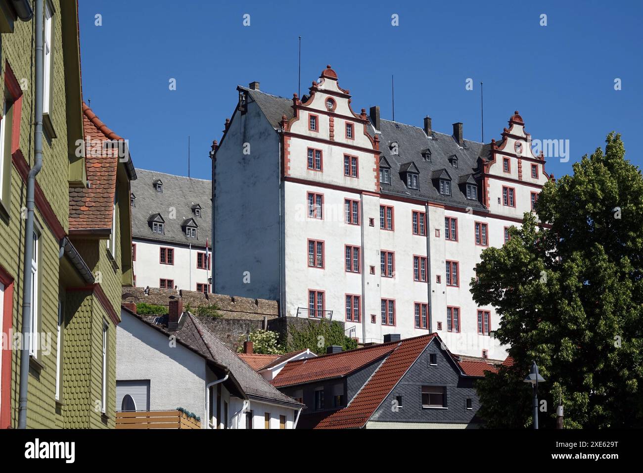 Lichtenberg Castle in the Odenwald Stock Photo - Alamy