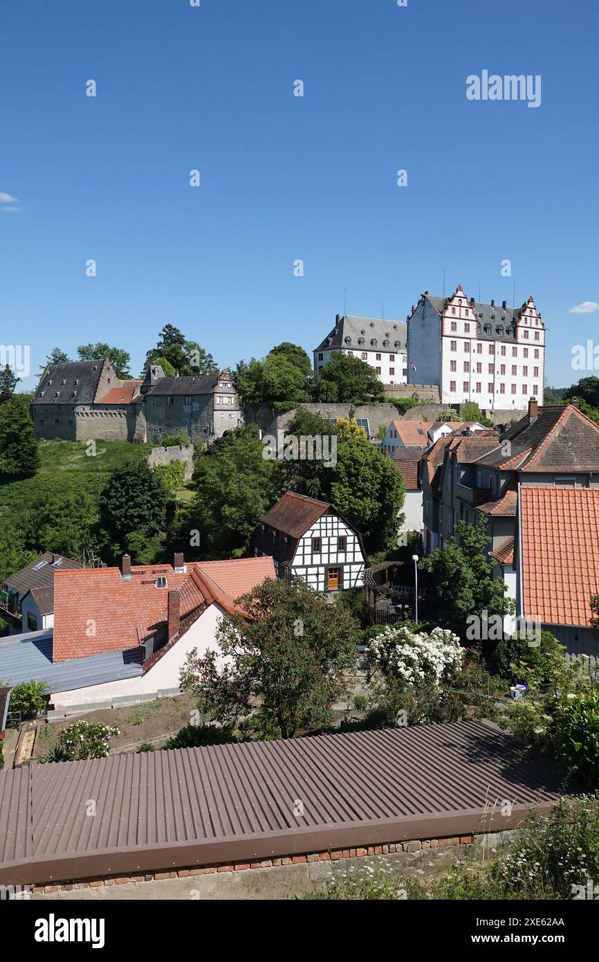 Lichtenberg Castle in the Odenwald Stock Photo - Alamy