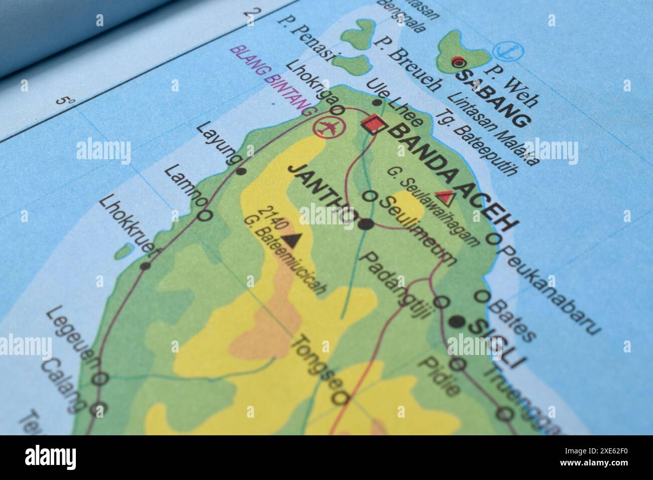 Banda Aceh City Map, is the capital of the province of Aceh, Indonesia ...