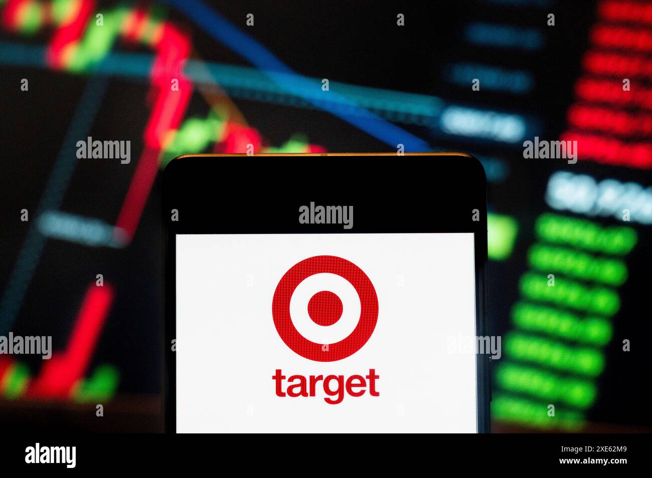In this photo illustration, the American retail corporation Target ...