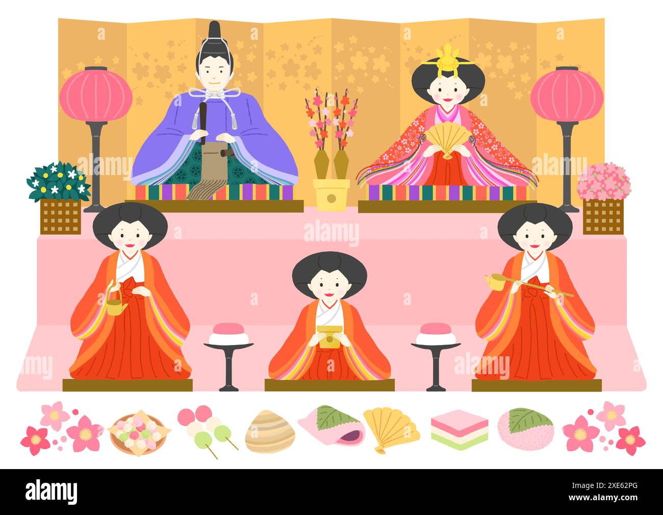 Kushi flower Cut Out Stock Images & Pictures - Alamy