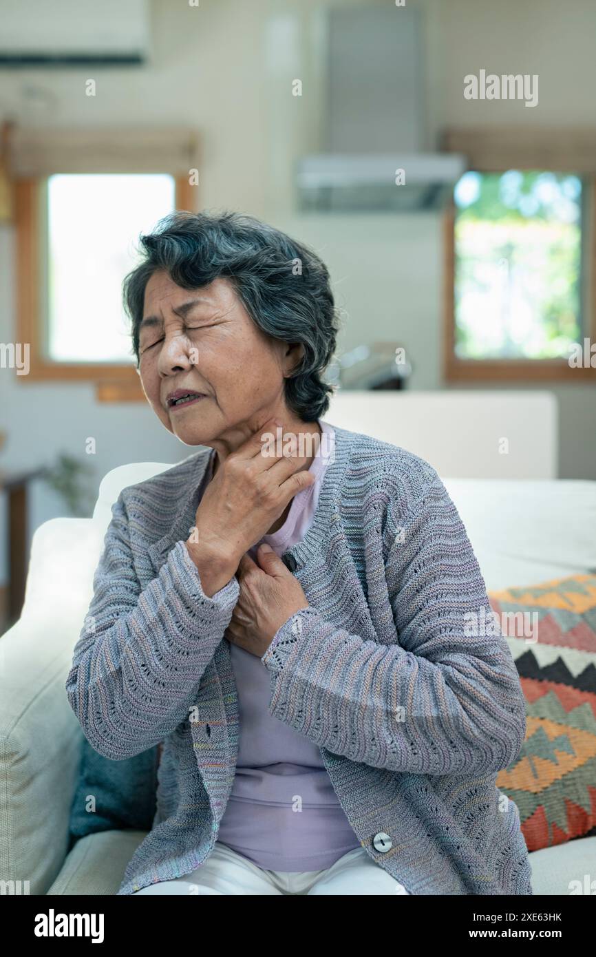 Sad older senior person suffering hi-res stock photography and images ...