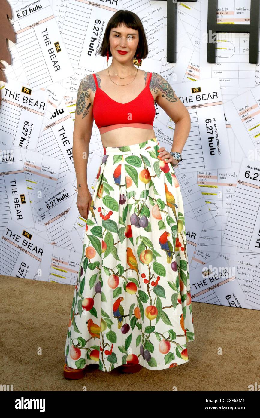 LOS ANGELES - JUN 25: Kat Turner at The Bear Season 3 Premiere Event at ...