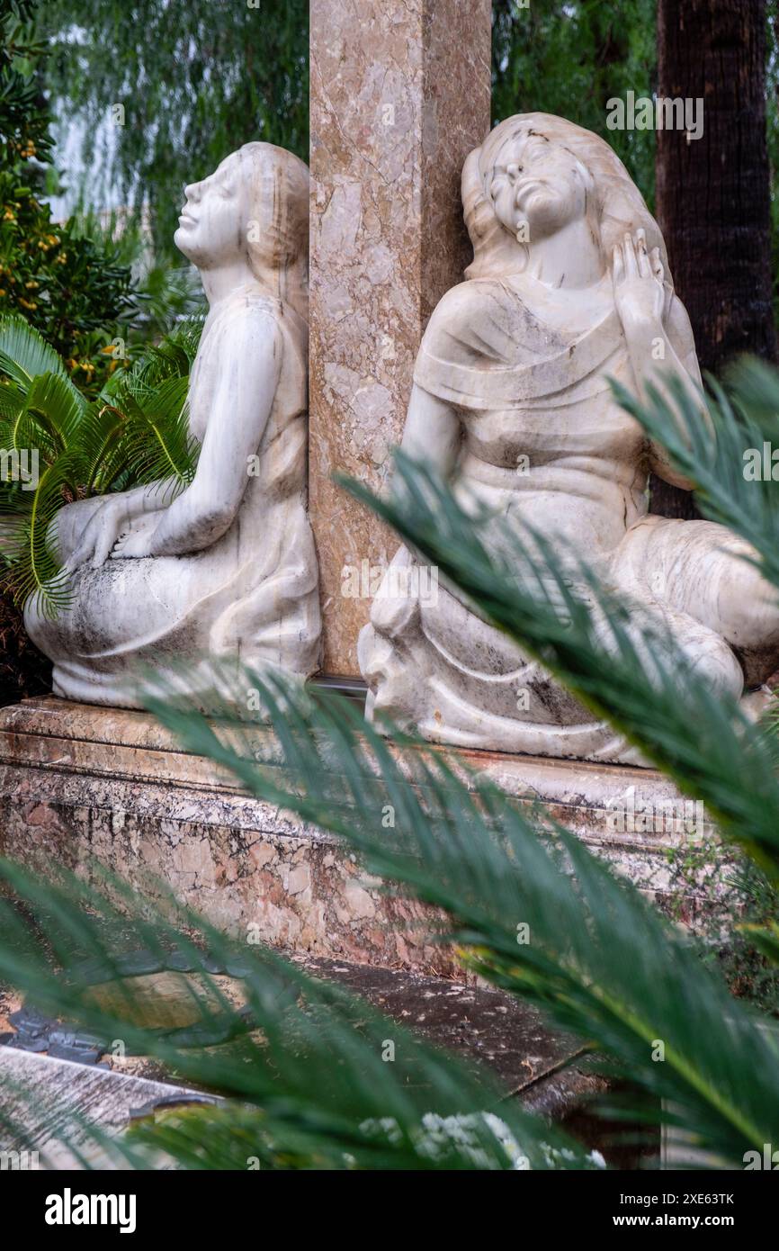 Two imploring women Stock Photo - Alamy