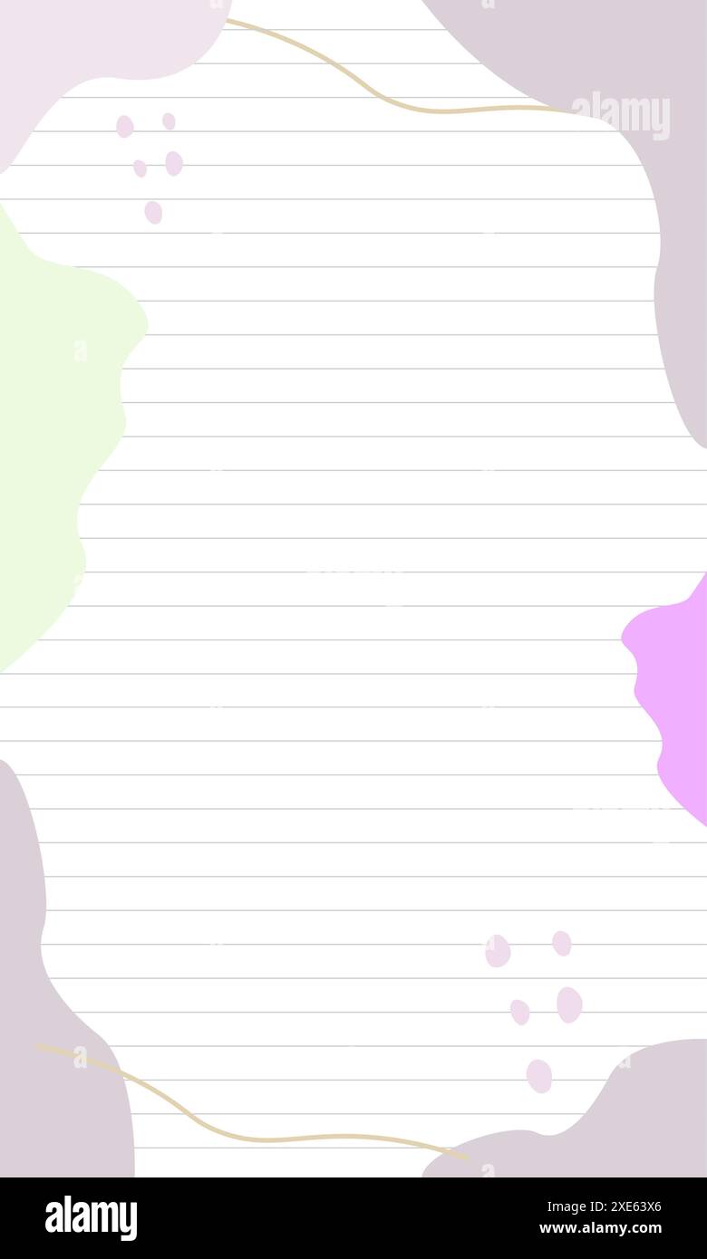 Cute background template. Vector illustration Stock Vector Image & Art ...