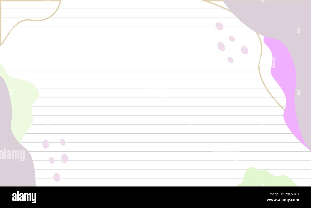 Cute background template. Vector illustration Stock Vector Image & Art ...