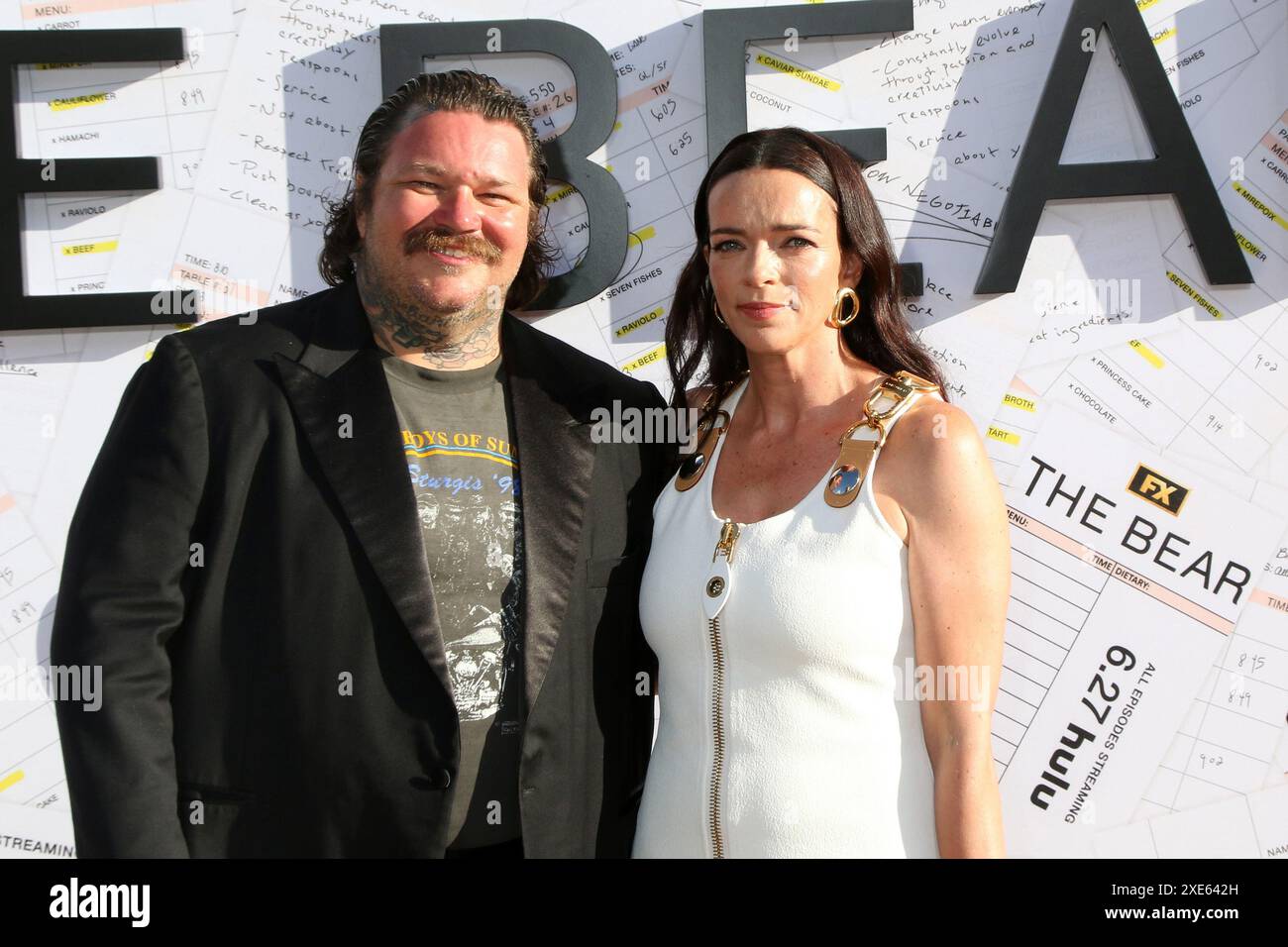 LOS ANGELES - JUN 25: Matty Matheson, Trish Spencer at The Bear Season ...