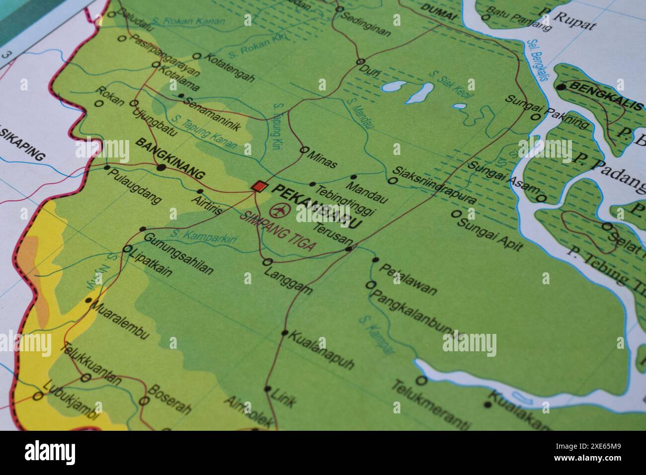Map of Pekanbaru City, is the capital and largest city in Riau province ...