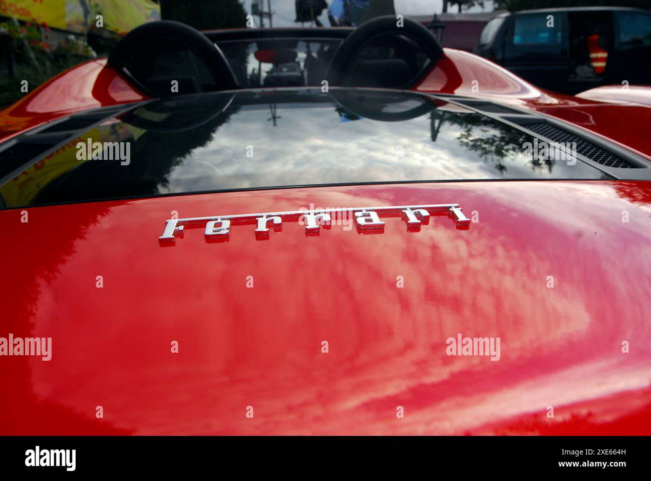 Ferrari as a car brand Stock Photo - Alamy