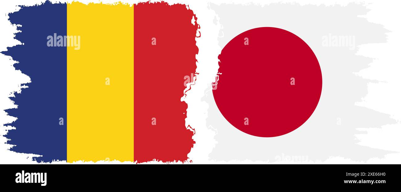 Romania japan flag hi-res stock photography and images - Alamy