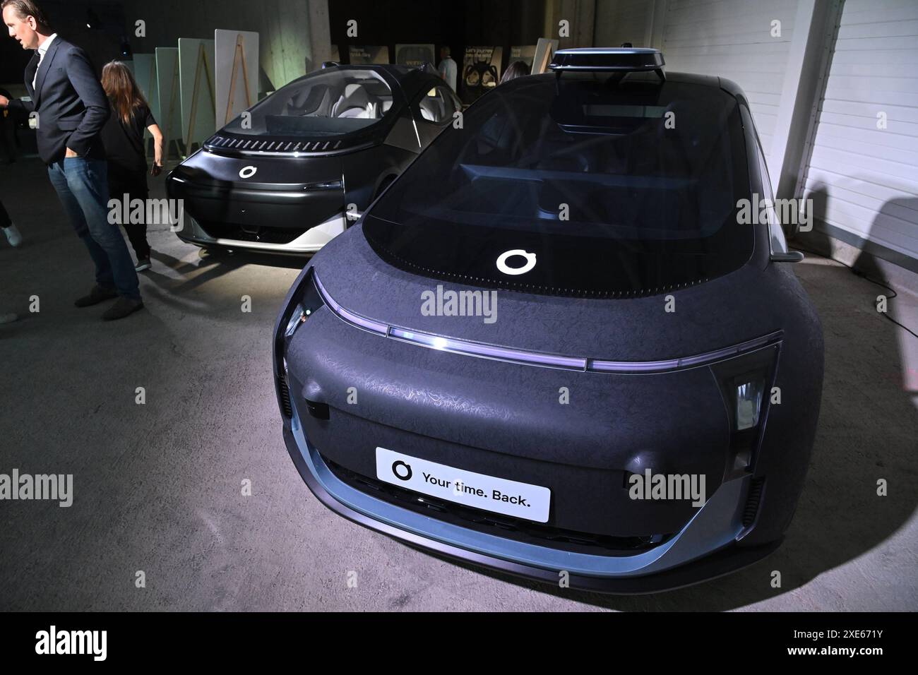 Zagreb, 260624. Rimac Campus. Presentation of the robotaxi Verne ...