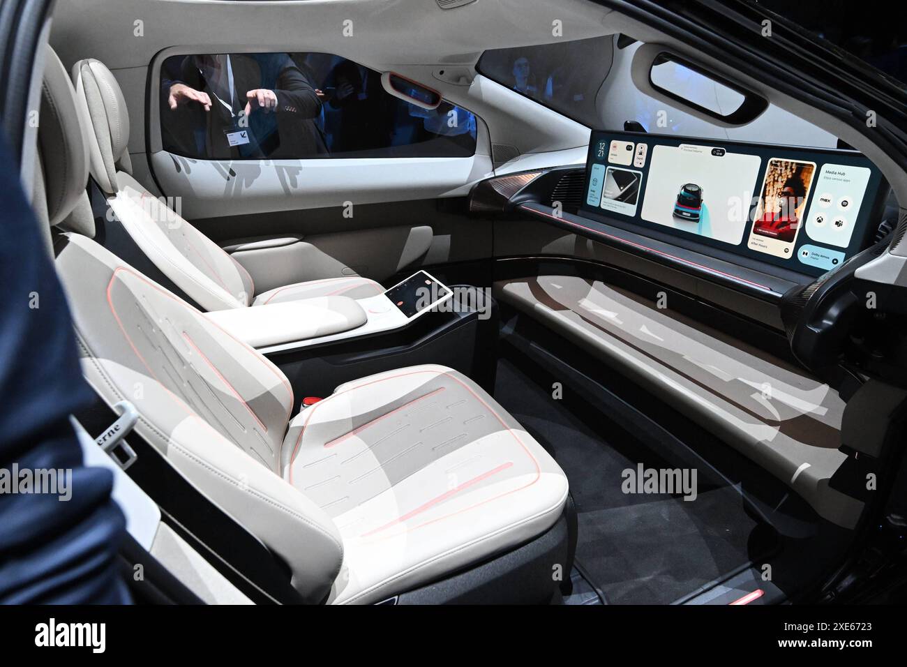 Zagreb, 260624. Rimac Campus. Presentation of the robotaxi Verne ...