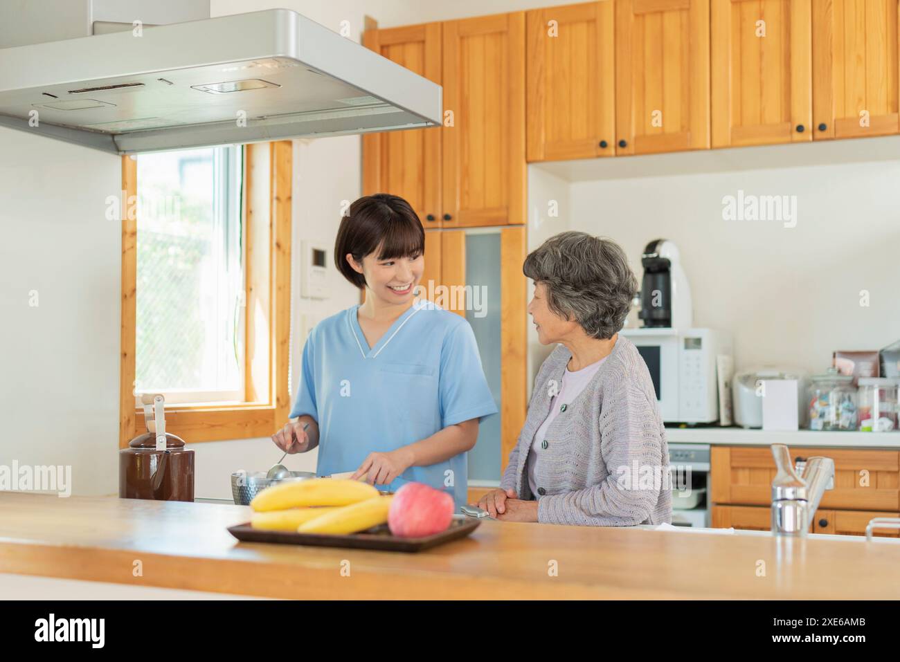 Cooking care nursing home hi-res stock photography and images - Alamy