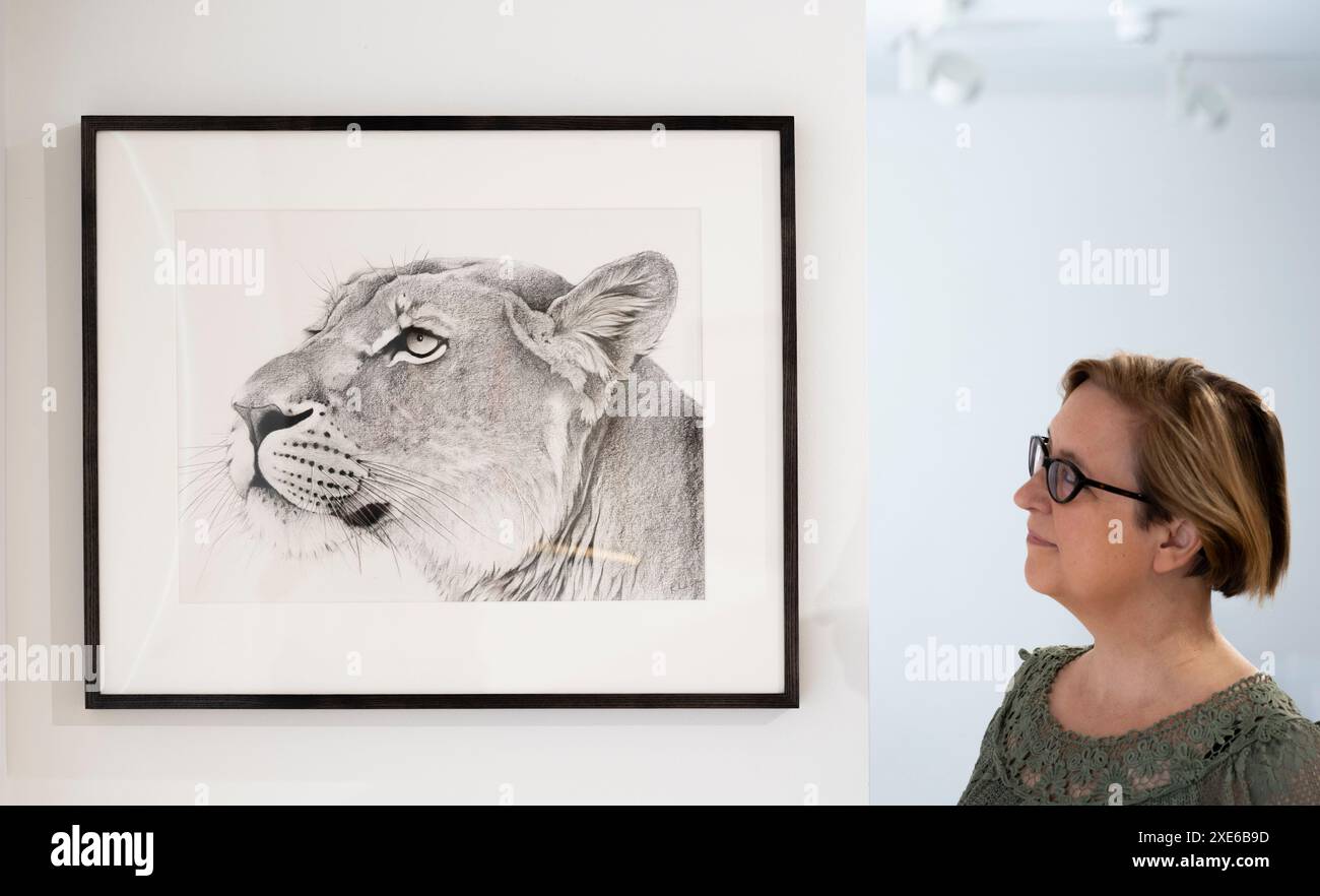 Trois Crayons', London, UK. 26th June, 2024. For London Art Week (28 ...