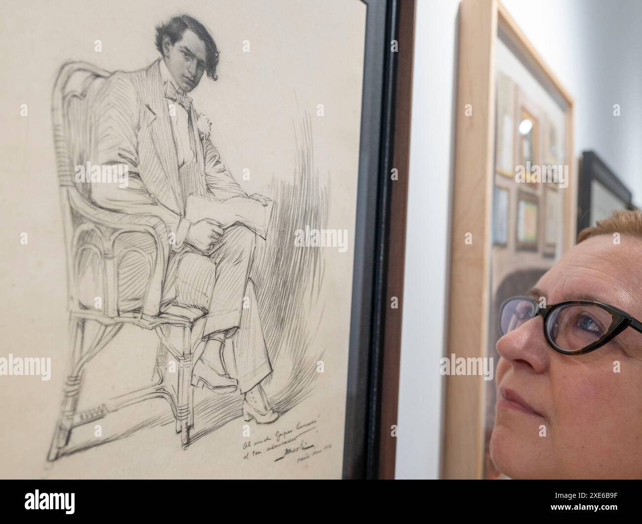 Trois Crayons', London, UK. 26th June, 2024. For London Art Week (28 ...