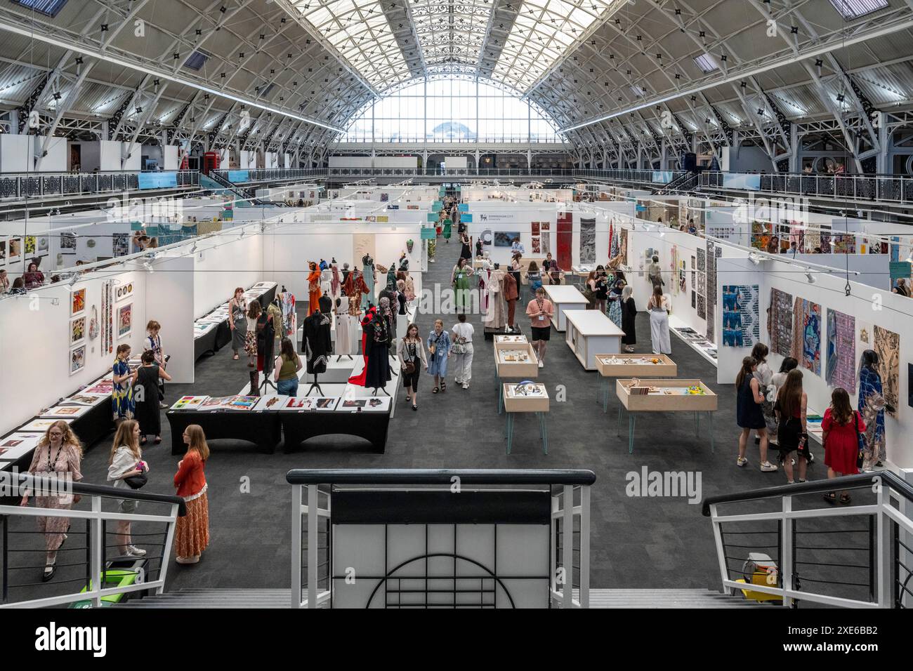 London, UK. 26 June 2024. A general view at a preview of New Designers ...