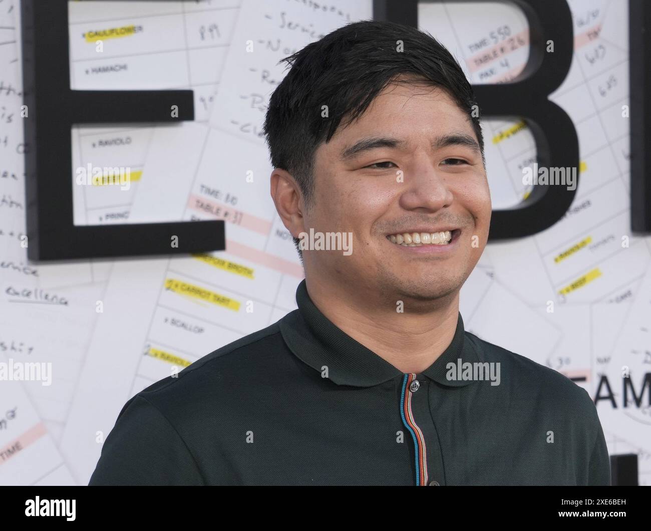 Andrew Lopez arrives at the FX's THE BEAR Season 3 Los Angeles Premiere ...