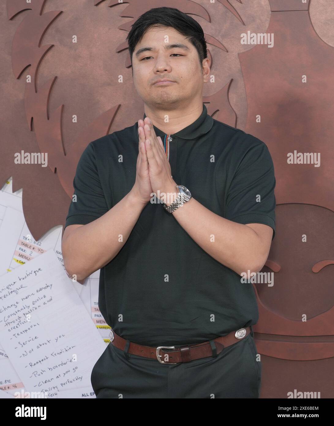 Andrew Lopez arrives at the FX's THE BEAR Season 3 Los Angeles Premiere ...