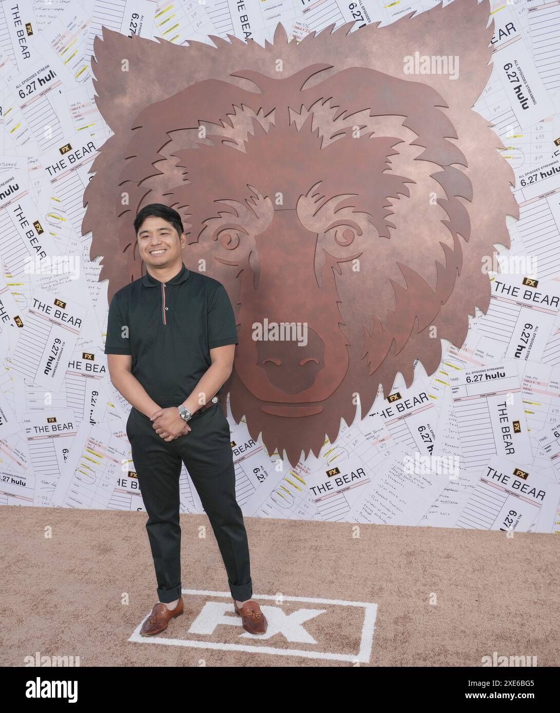 Andrew Lopez arrives at the FX's THE BEAR Season 3 Los Angeles Premiere ...