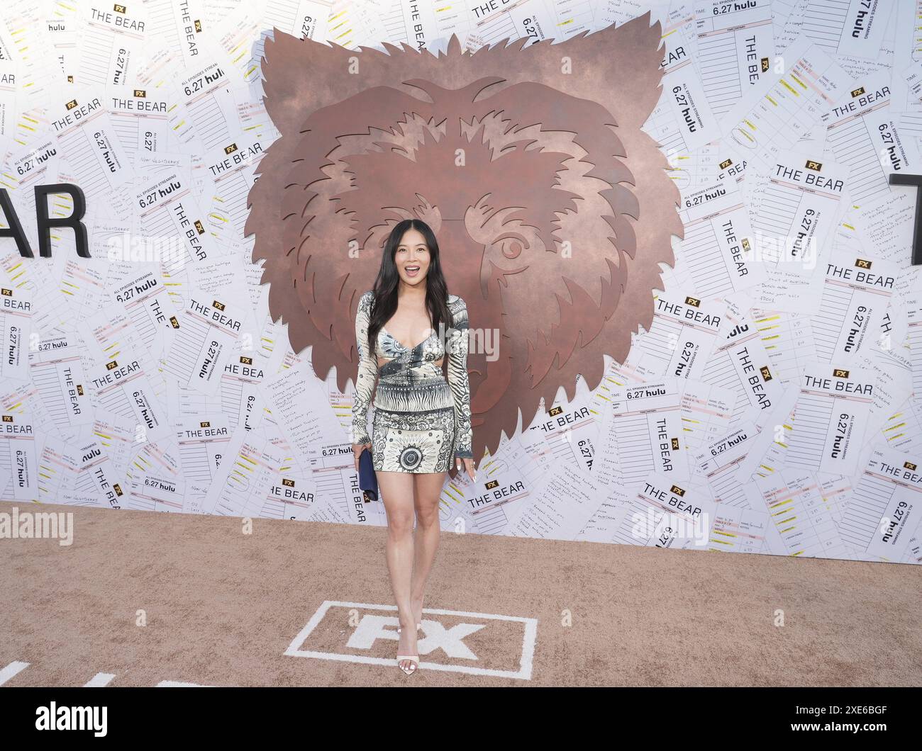 Christine Ko arrives at the FX's THE BEAR Season 3 Los Angeles Premiere ...