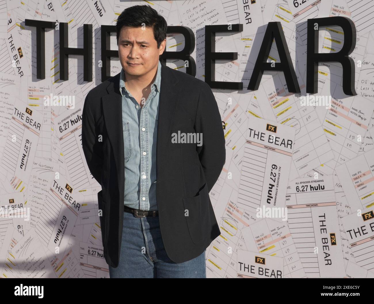 Rene Gube arrives at the FX's THE BEAR Season 3 Los Angeles Premiere ...