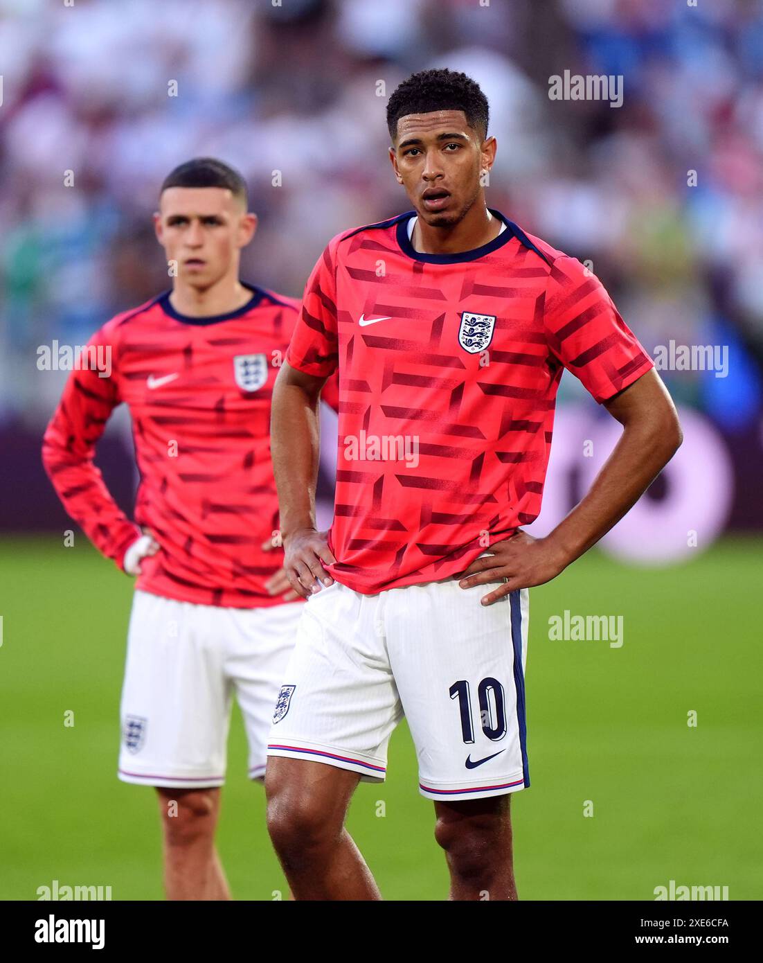 England's Jude Bellingham during the UEFA Euro 2024 Group C match at ...