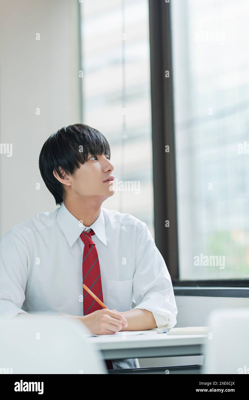 Preparatory school High school student Stock Photo - Alamy