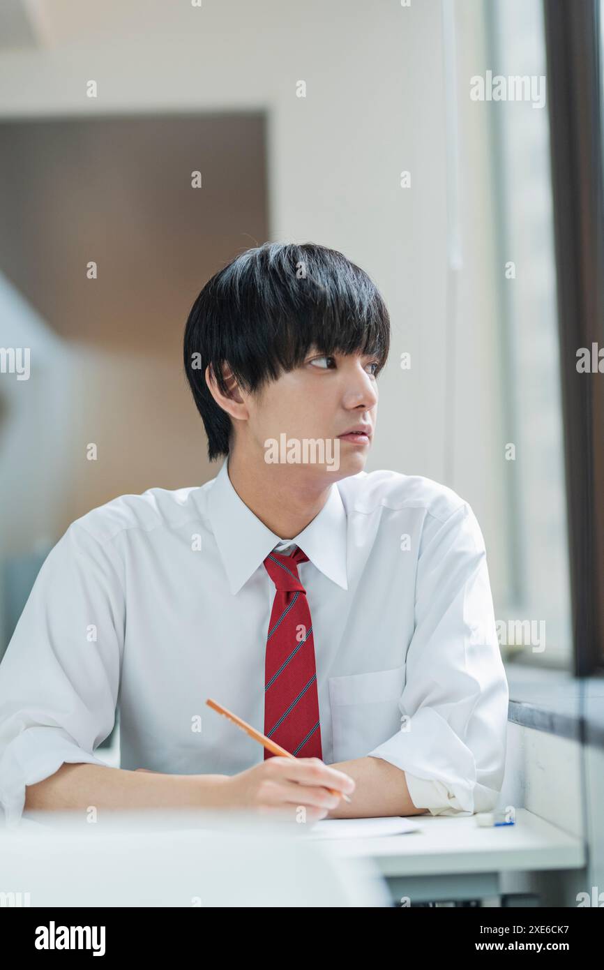 Preparatory school High school student Stock Photo - Alamy