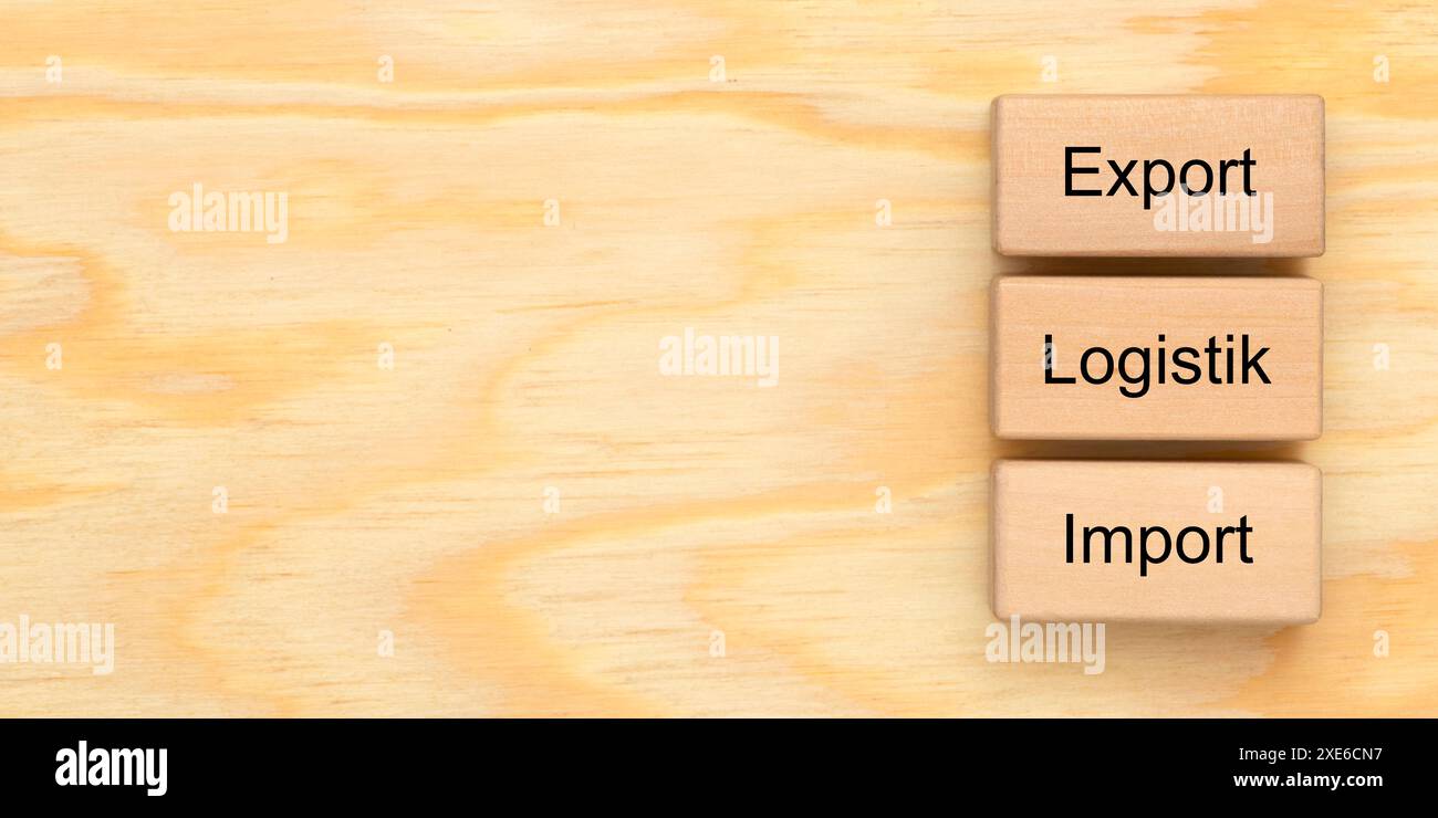 Export. Logistik und Import Drei Säulen von Export. Logistik und Import ...