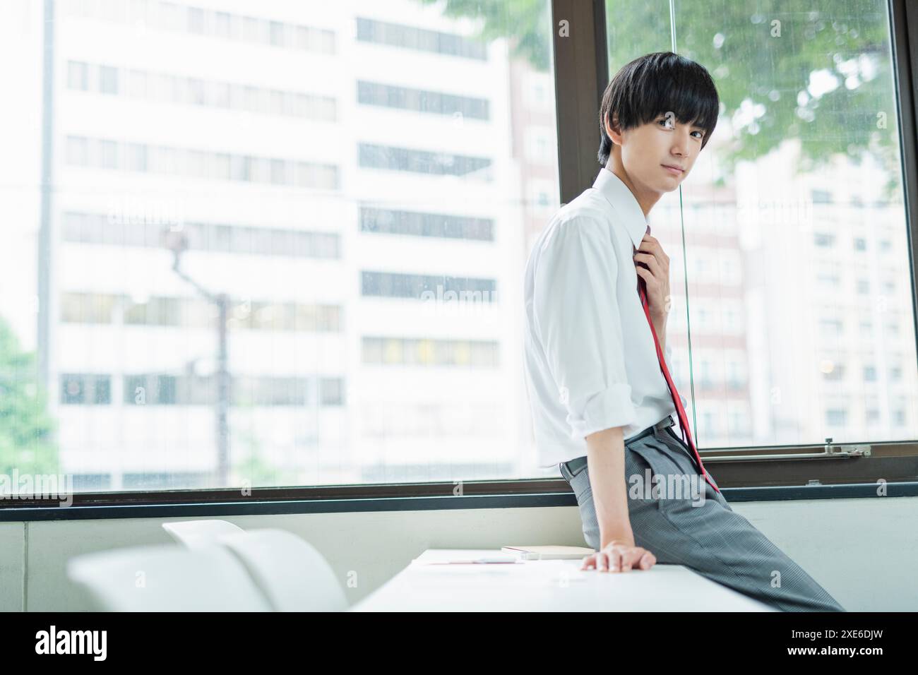 Prep school Male high school student Stock Photo - Alamy