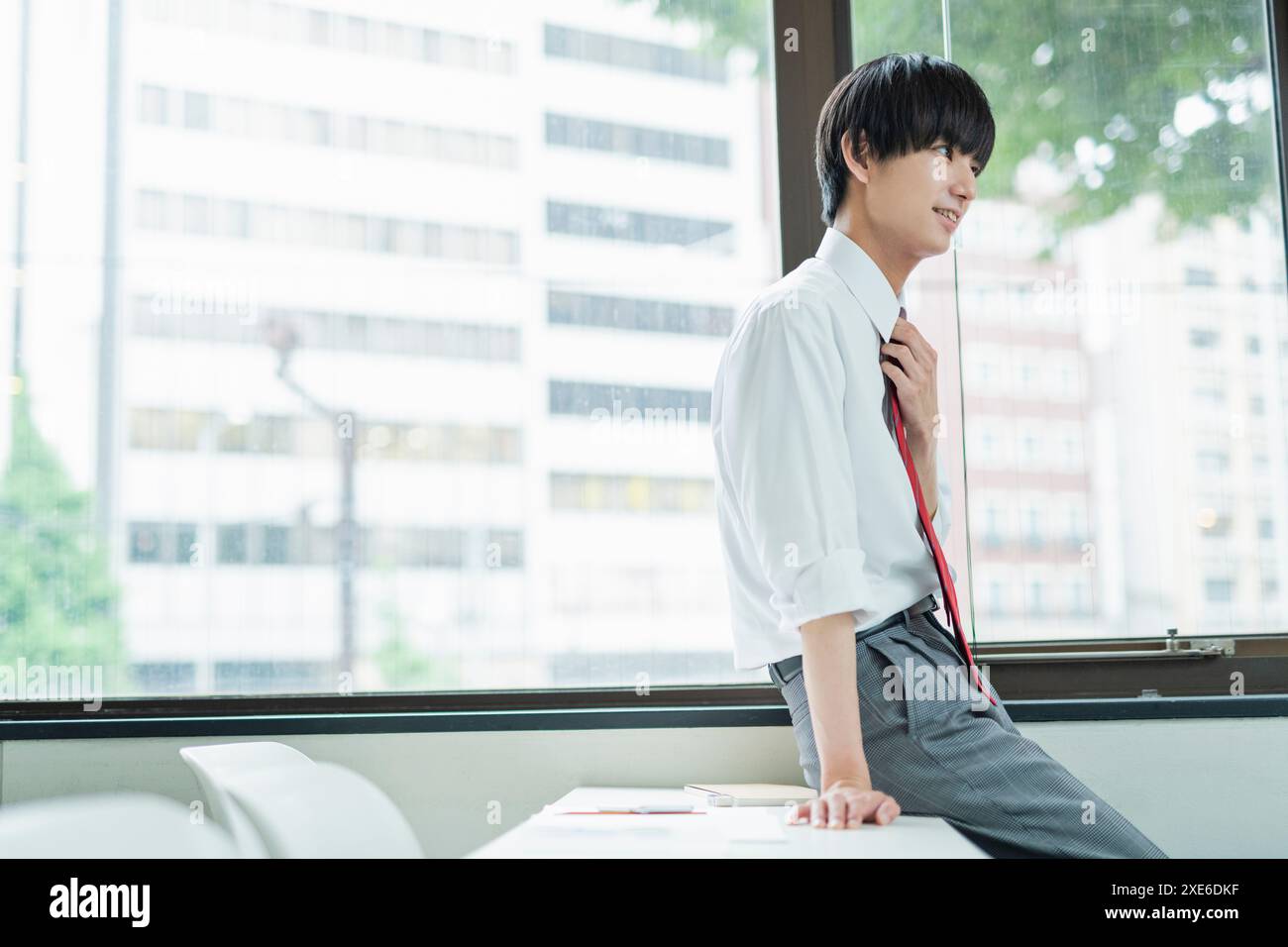 Prep school Male high school student Stock Photo - Alamy