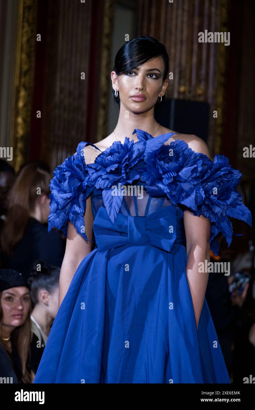 Paris, France. 25th June, 2024. Robert Abi Nader fashion show during ...