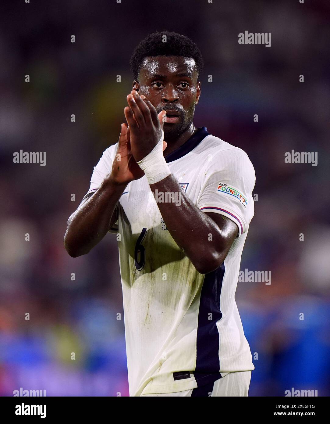 England's Marc Guehi during the UEFA Euro 2024 Group C match at the ...