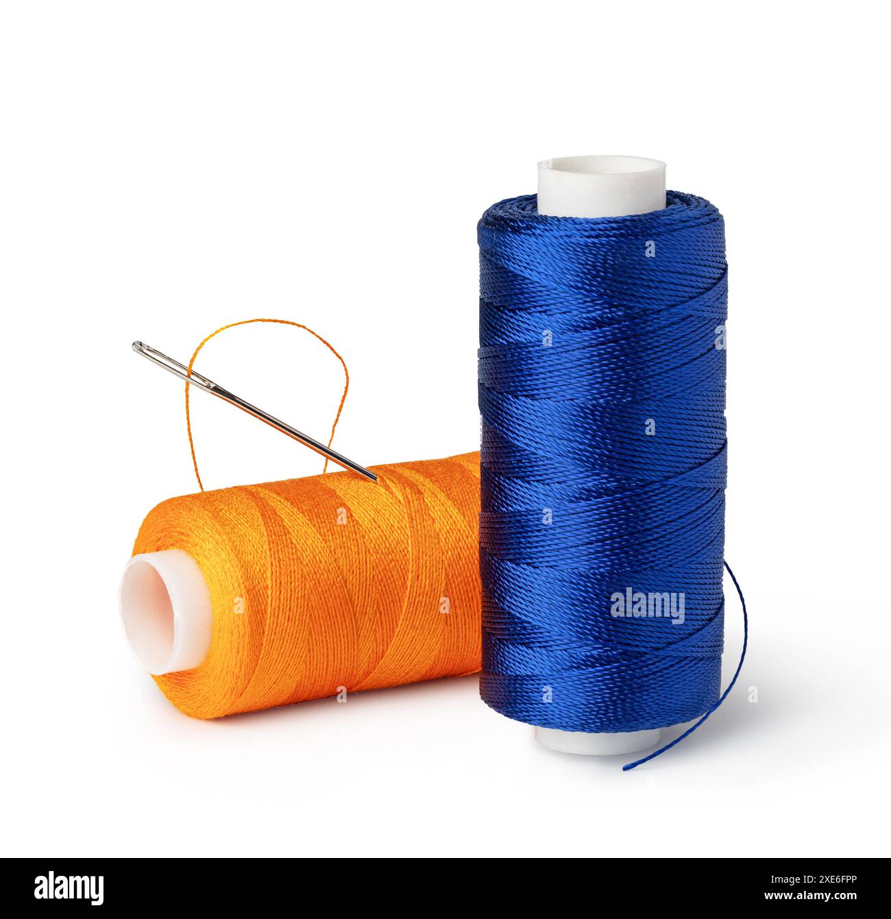 Needle orange thread on hi-res stock photography and images - Alamy