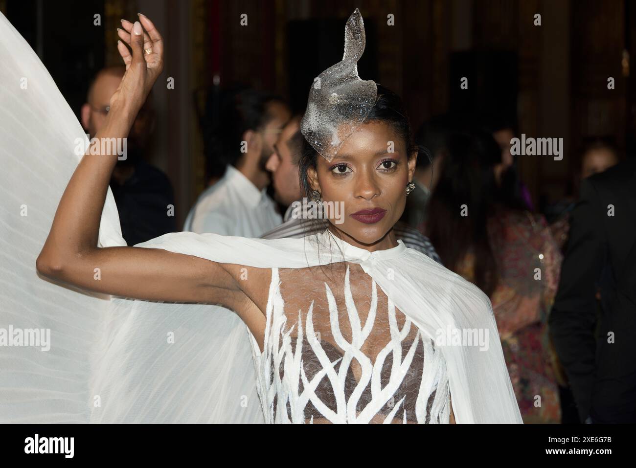Paris, France. 25th June, 2024. Robert Abi Nader fashion show during ...