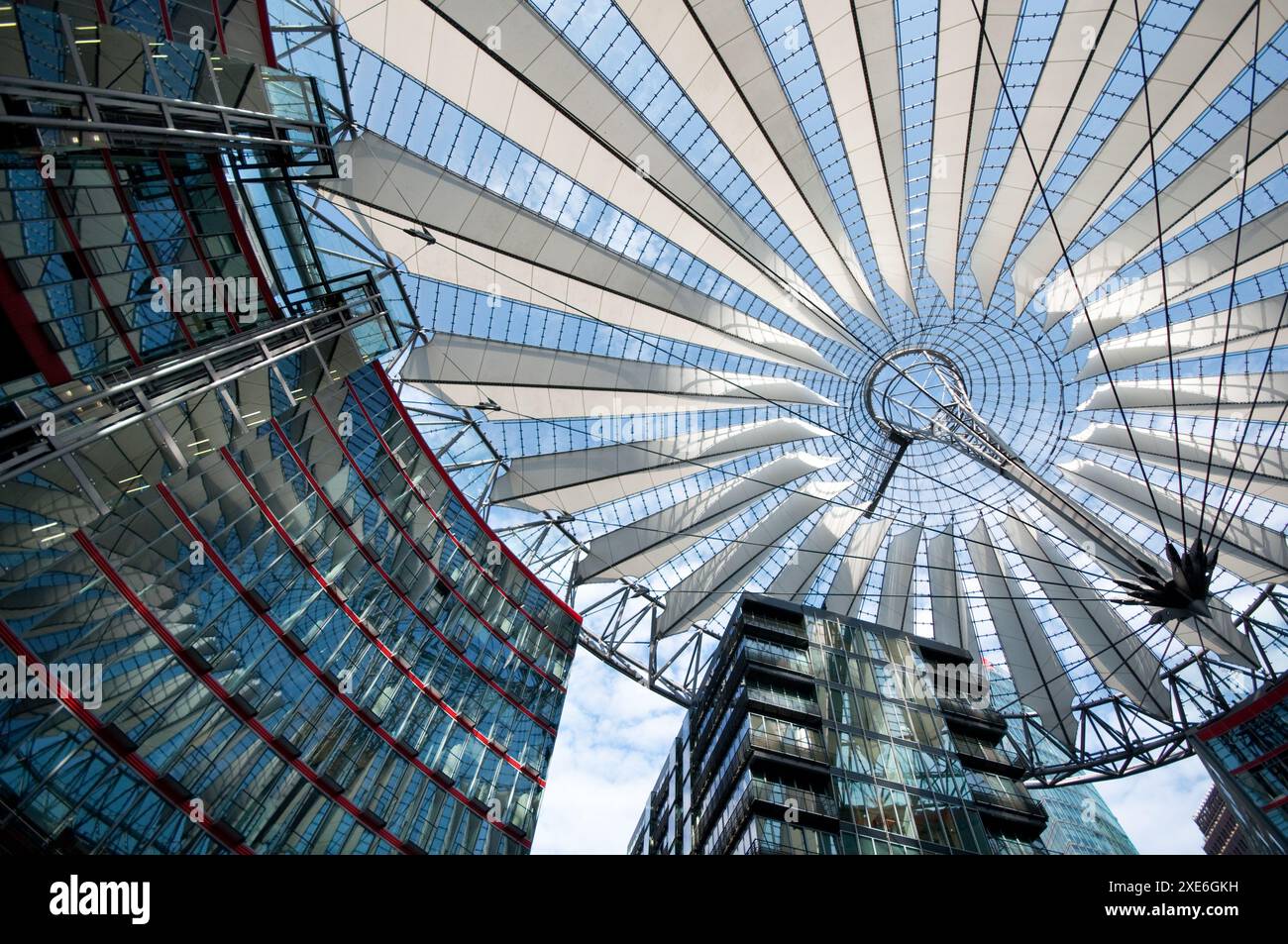 Germany, Berlin, Potsdamer Platz, Sony Center Stock Photo - Alamy