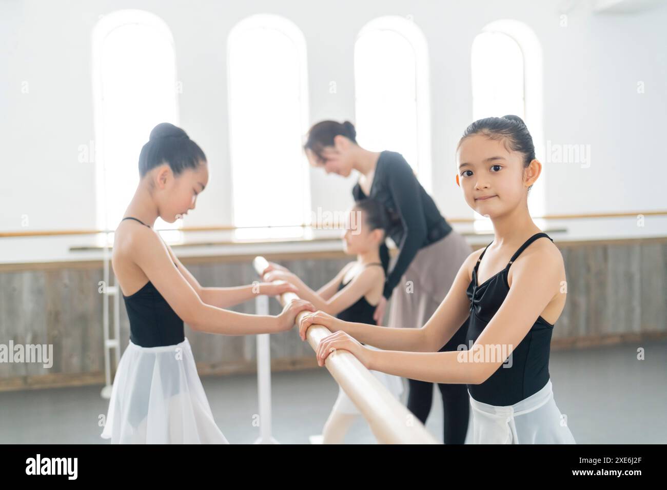 Japanese teacher with students hi-res stock photography and images - Alamy