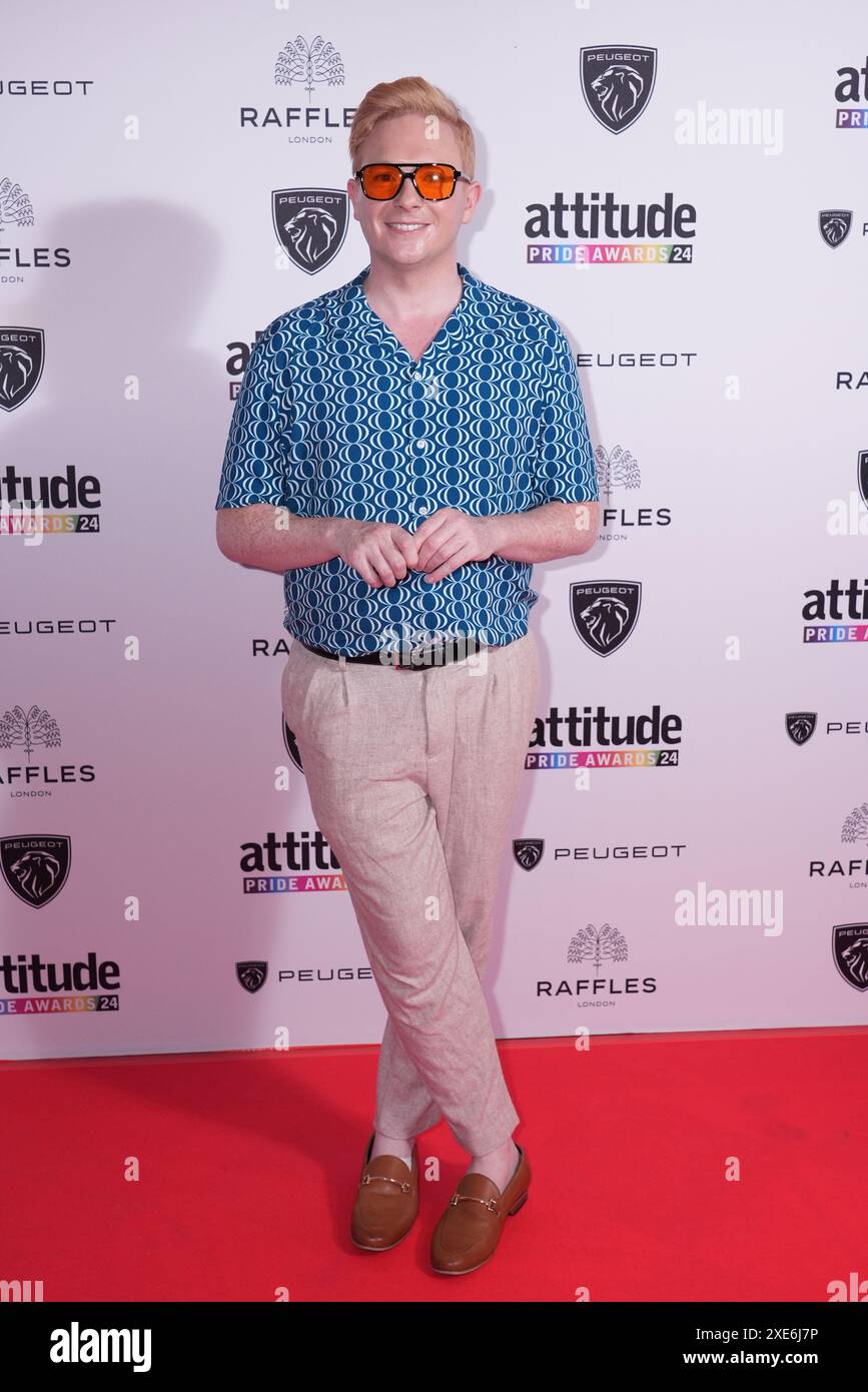 Stephen Bailey attending the Peugeot Attitude Pride Awards 2024 at ...