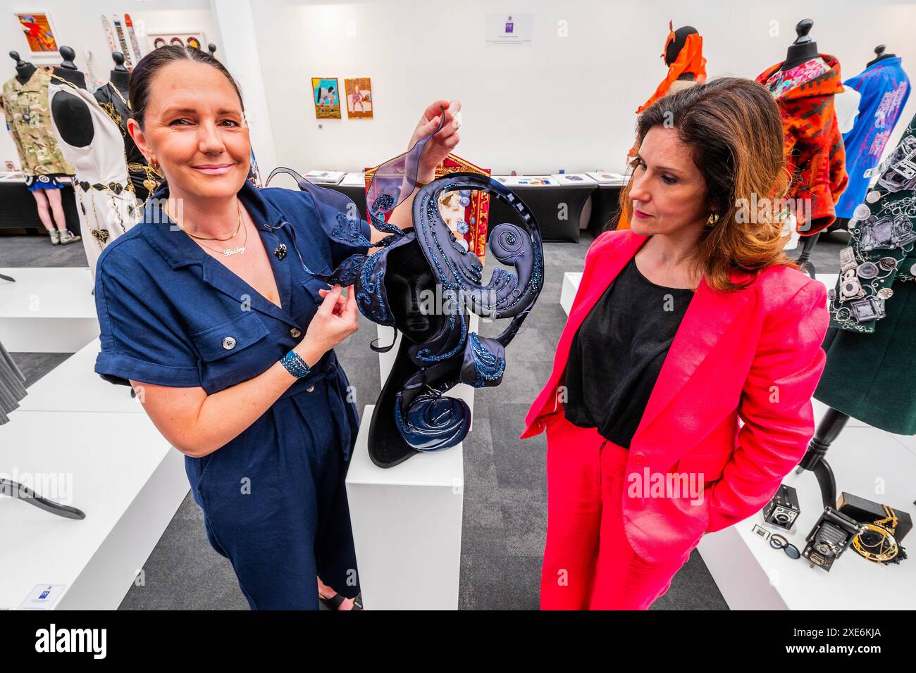 London, UK. 26th June, 2024. Rebecca Rowan with her work from the Royal ...