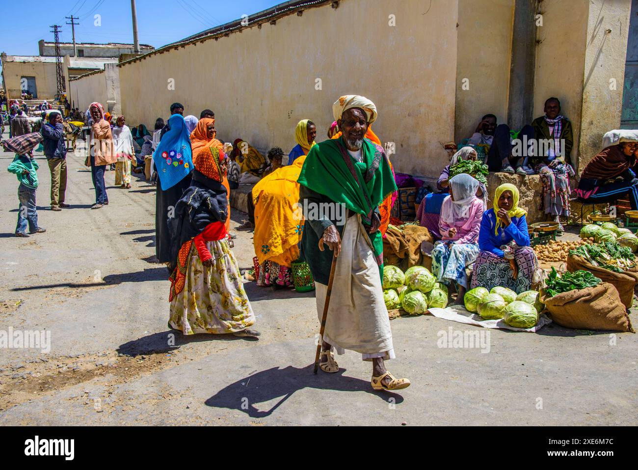 Market in Adi Keyh, Eritrea, Africa Copyright: MichaelxRunkel 1184 ...
